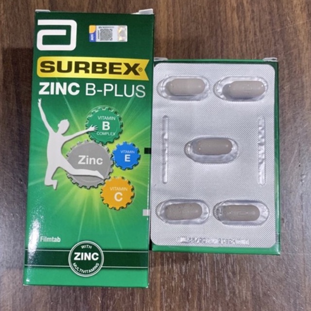 Surbex Zinc B-PLUS Multivitamin 30’ tablet expire 11/2025 | Shopee Malaysia
