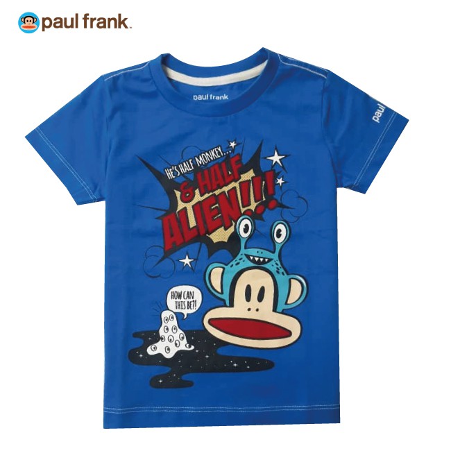 PAUL FRANK CHILD BOY TEE SHIRT RN/SS COLOR- NAVY BLUE -3100-PFK-K16SU ...