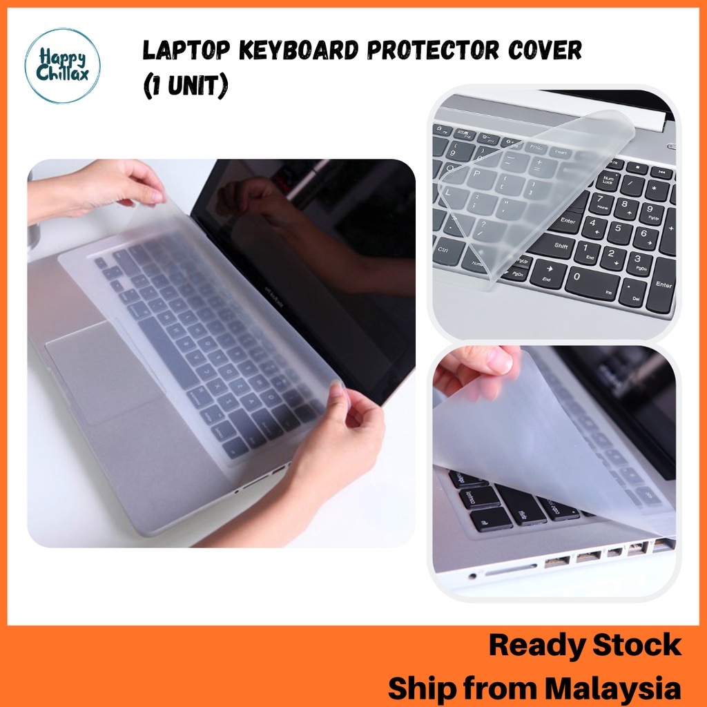 Laptop Keyboard Protector Cover Film Dust Free Waterproof / Penutup ...