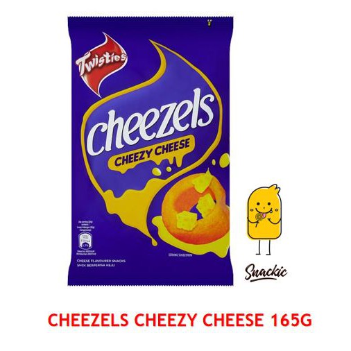 Twisties Cheezels Cheezy Cheese Flavoured Snacks 165g | Shopee Malaysia