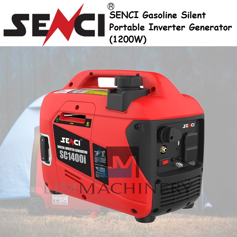 Senci Mini Gasoline Inverter Silent Portable Generator (1200W) | Shopee ...
