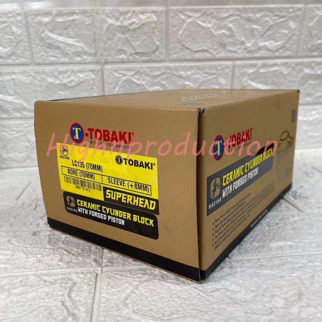 TOBAKI LC135/Y15/RS150/RS150R SUPERHEAD CERAMIC BLOCK 62mm/63mm/68mm ...