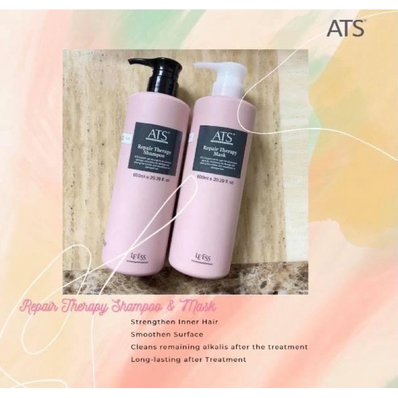 ATS perstige Repair Therapy shampoo & mask hair shampo/ repair hair ...