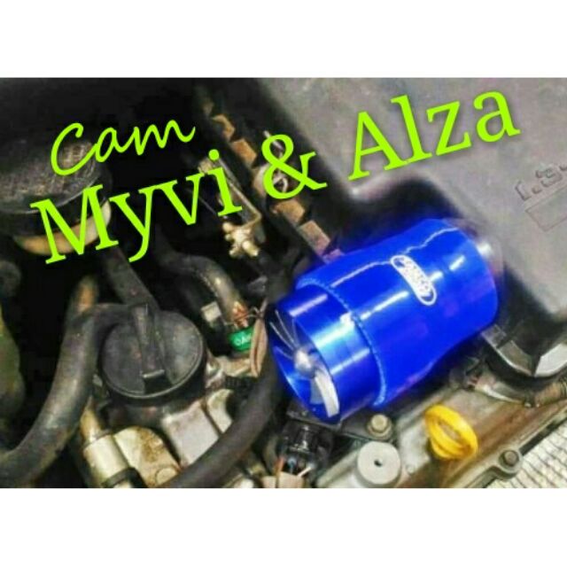 Universal Car F1 Turbo Single Fan With Samco Hose For Alza/Myvi Old ...