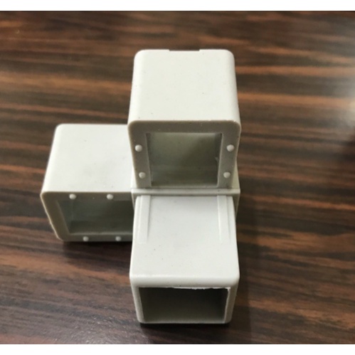 1‘’ X 1‘’ 3 way corner PVC bracket (Model: 340) - 1" x 1" x 1" Three ...