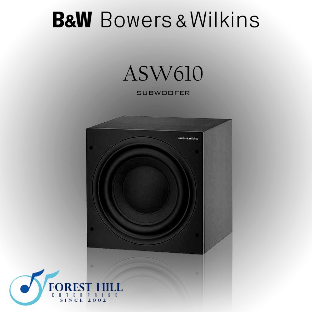 Bowers & Wilkins ASW610 - Black | Shopee Malaysia