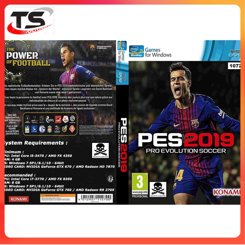 [PC] Pro Evolution Soccer 2019 / PES 2019 (PTE Patch 3.1 Added ...