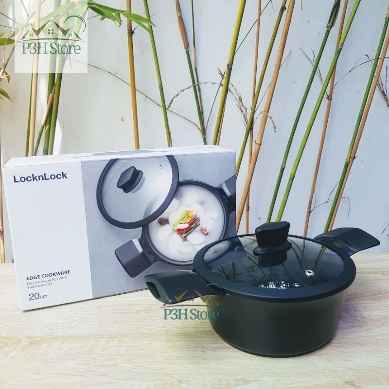 Locknlock EDGE non-stick pot uses induction cooker size 20 -24 cm ...