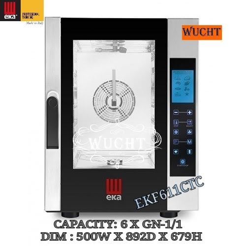 【WUCHT】ITALY EKA EKF 611CTC EVOLUTION ELECTRIC COMBI OVEN 6 Trays Combi Oven 1/1 | Shopee Malaysia