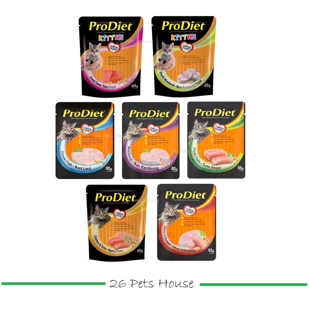 PRODIET Kitten Wet Food / Cat Wet Food 85G | Shopee Malaysia