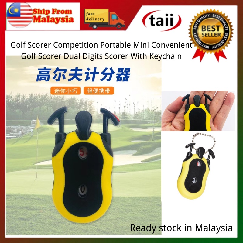 Taii Golf Scorer Competition Portable Mini Convenient Golf Scorer Dual ...