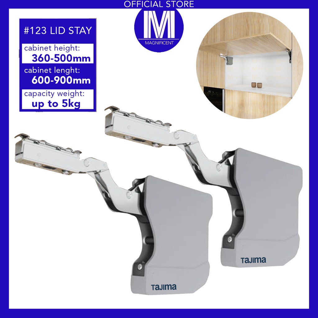 Tajima Cabinet Lift Up Mechanism Stay Support Heavy Duty (2 pieces ...
