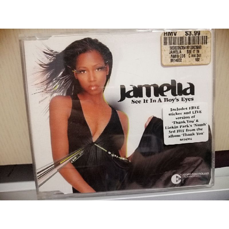 SEE IT IN A BOY'S EYE - JAMELIA (CD SINGLE) | Shopee Malaysia