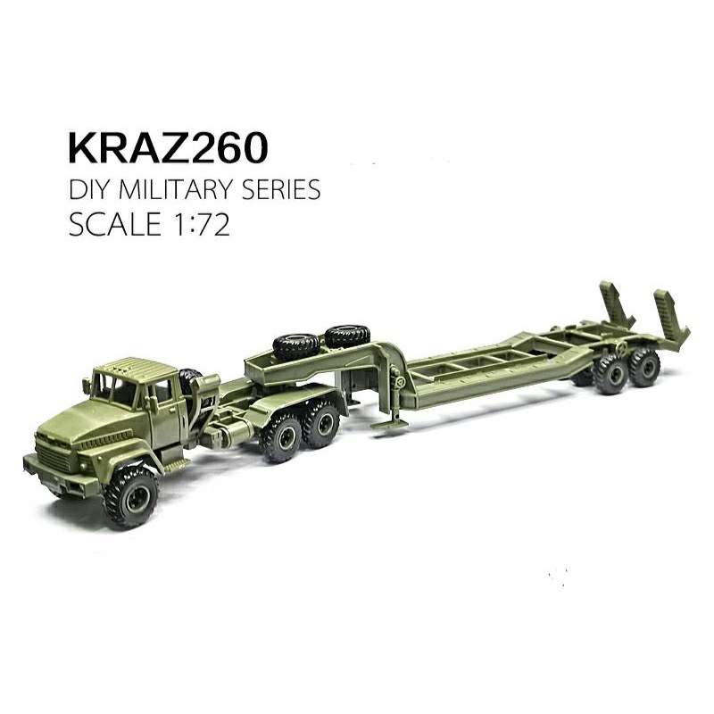 Russian KRAZ 260 Tank Transporter 1/72 4D model | Shopee Malaysia