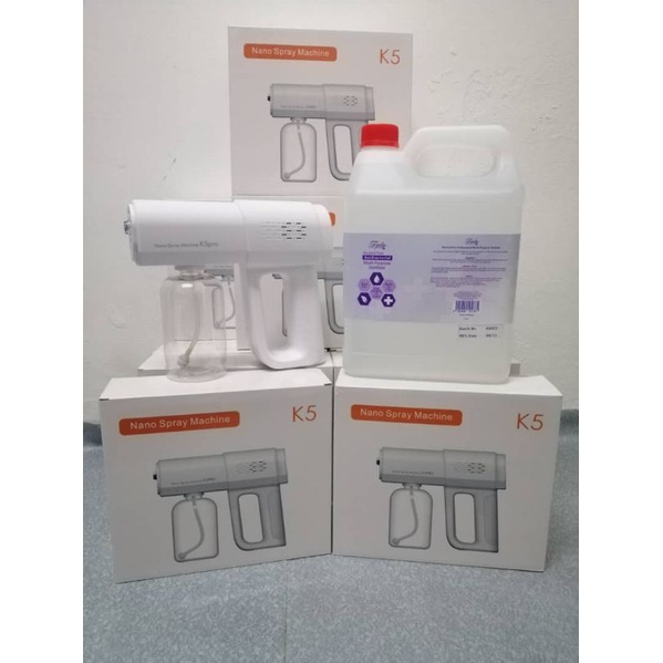 K5 PRO NANO SPRAY GUN & MULTIPURPOSE SANITIZER (5LITER) | Shopee Malaysia