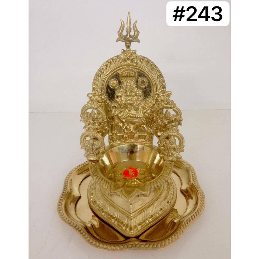 Brass / Vengalam Angalamman Gift Set Vilaku | Shopee Malaysia