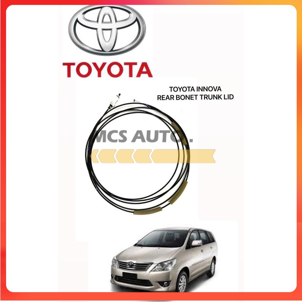 TOYOTA INNOVA REAR BONET TRUNK LID CABLE (ORI) | Shopee Malaysia