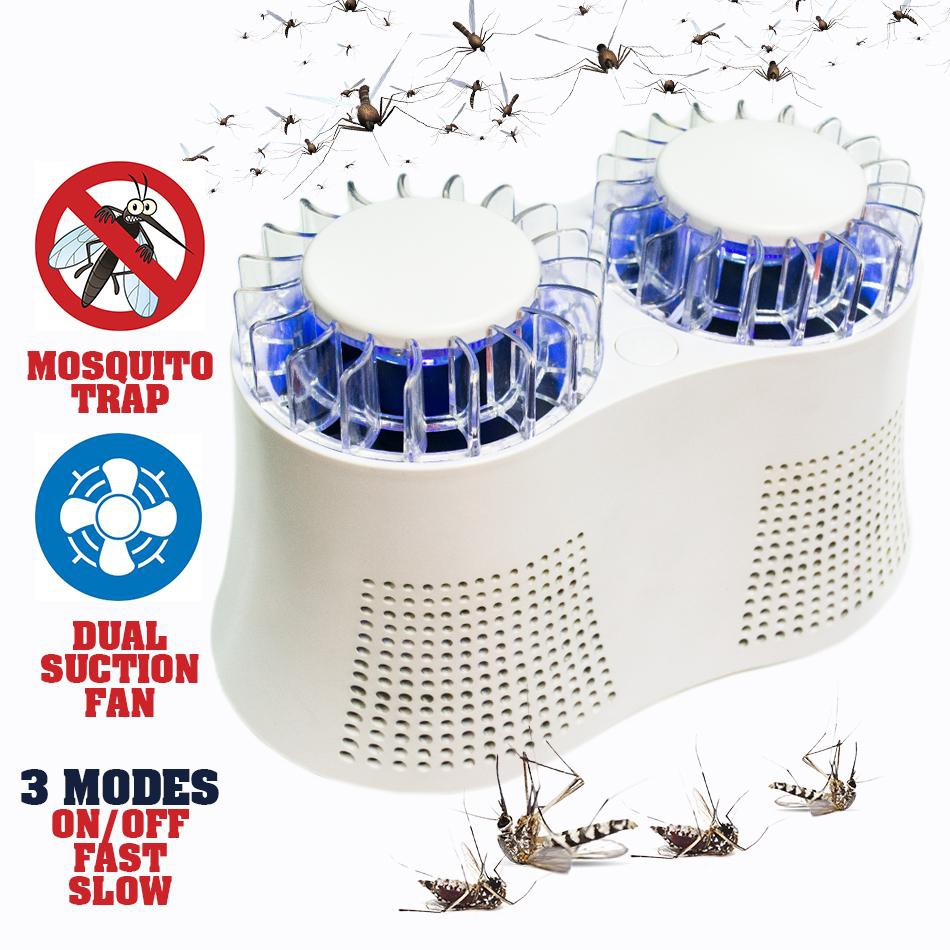 MOSQUITO TRAP - Dual Fan Suction USB Device | Shopee Malaysia