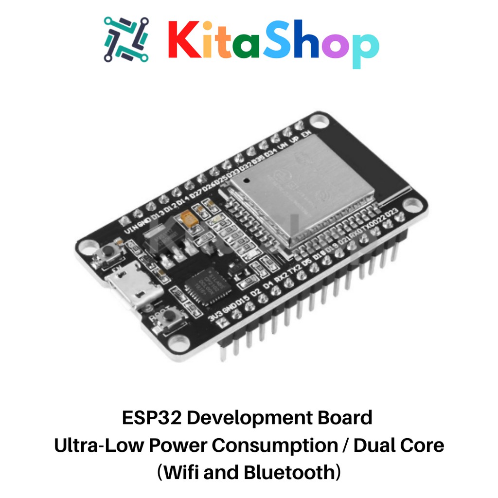 ESP32 Development Board Ultra-Low Power Consumption / Dual Core (WiFi ...