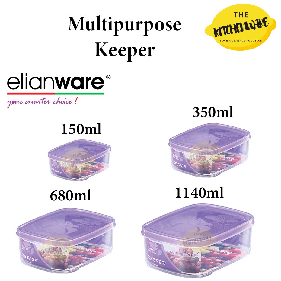 Elianware BPA Free Food Keeper/Multipurpose Keeper/Food Container ...