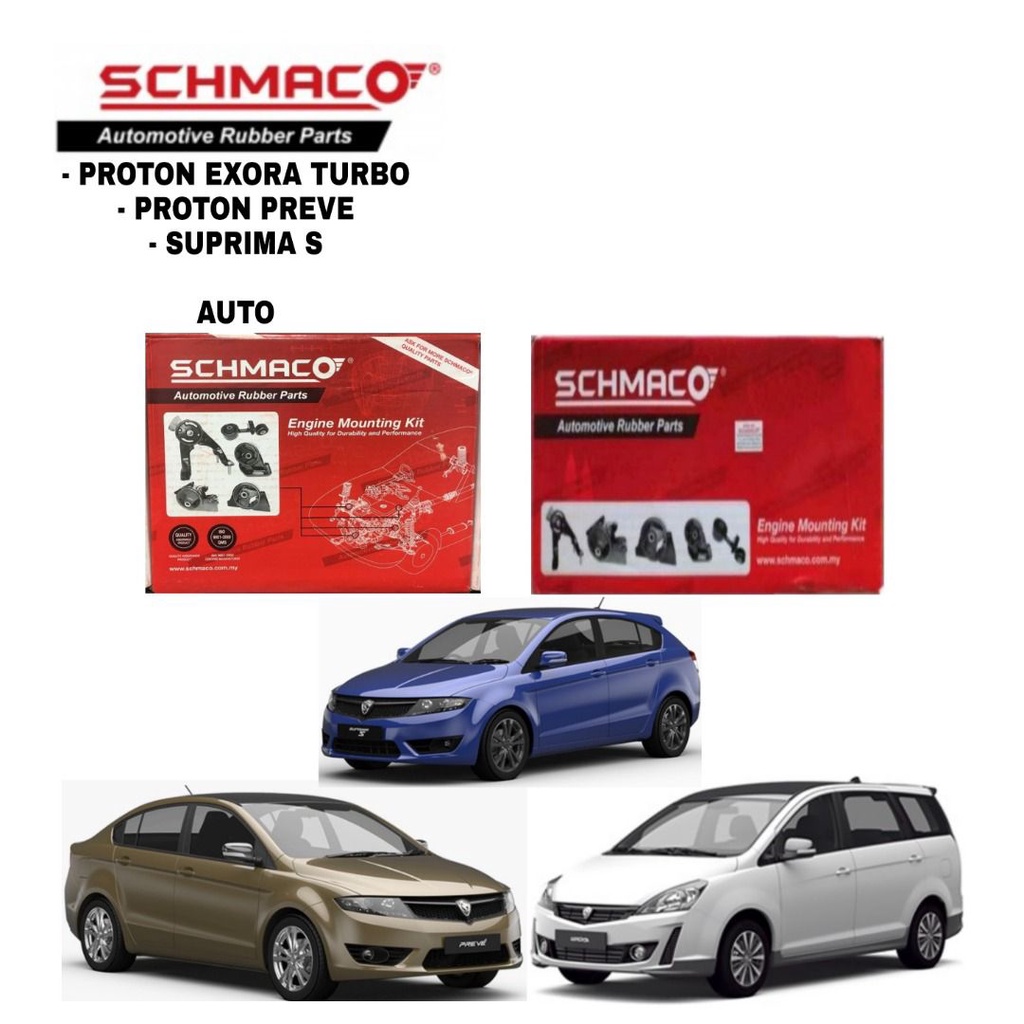 ENGINE MOUNTING SET PROTON EXORA BOLD CPS CFE PREVE SUPRIMA TURBO AUTO ...
