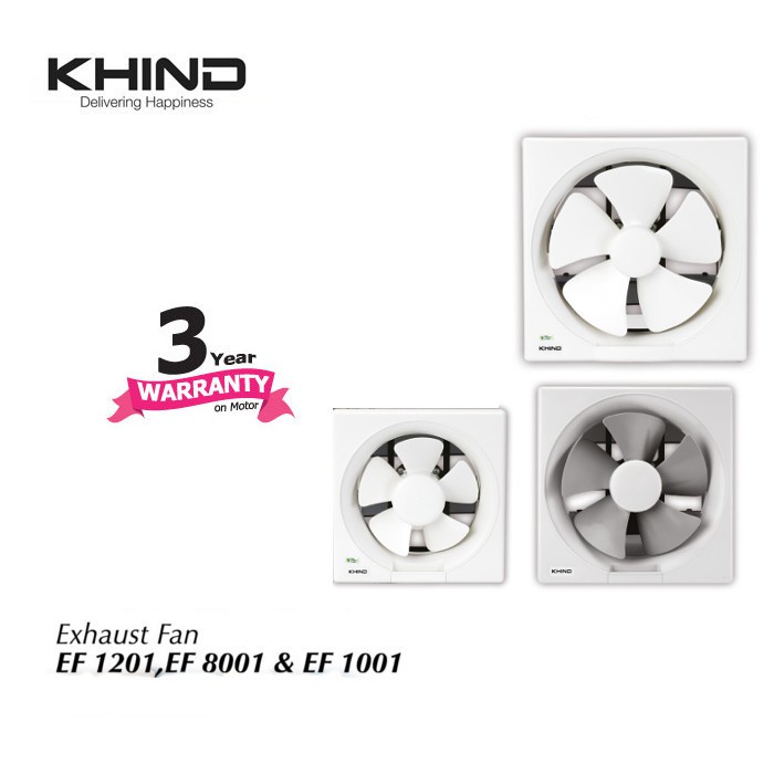 Khind Sharp Exhaust Fan 8 Inch 10 Inch 12 Inch EF8001 EF1001 EF1201 ...