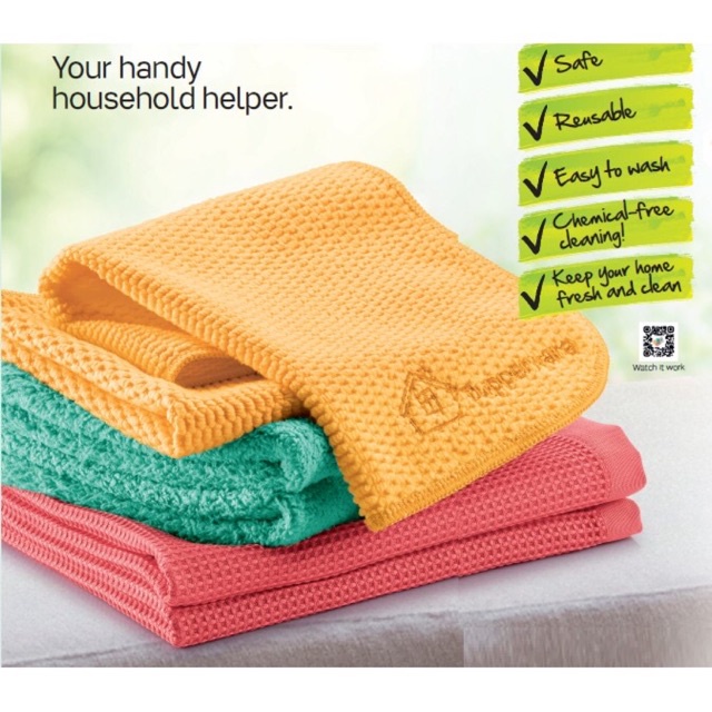 Tupperware Microfiber Towels Cloths : special fabric woven with tiny ...
