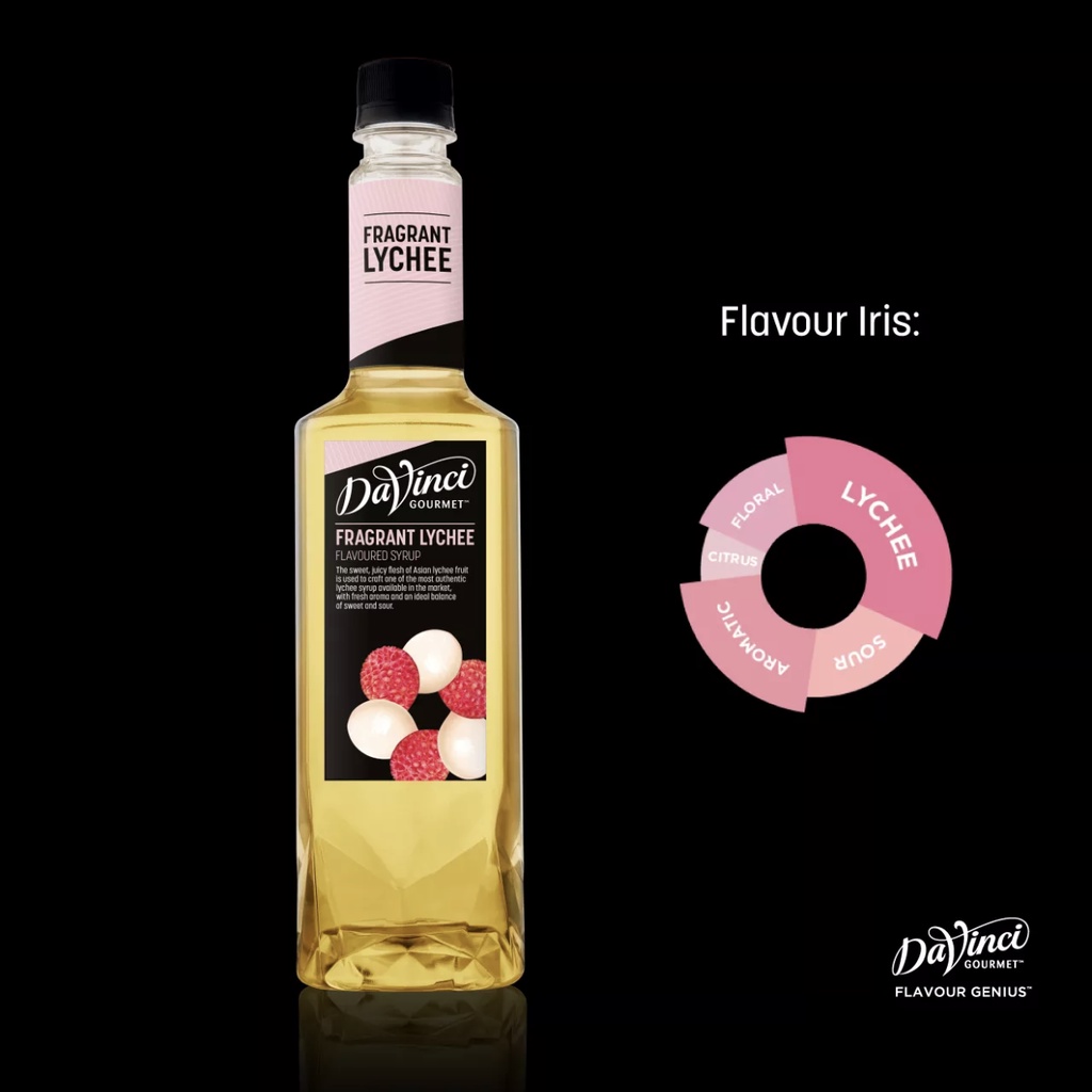 DaVinci Gourmet Fragrant Lychee Syrup (750ml) | Shopee Malaysia