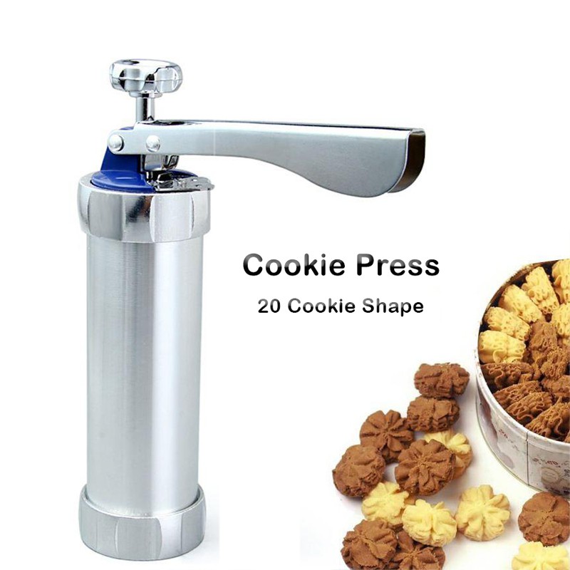 Cookie Press Machine Biscuit Maker Decorating Gun Kitchen Tools Set ...