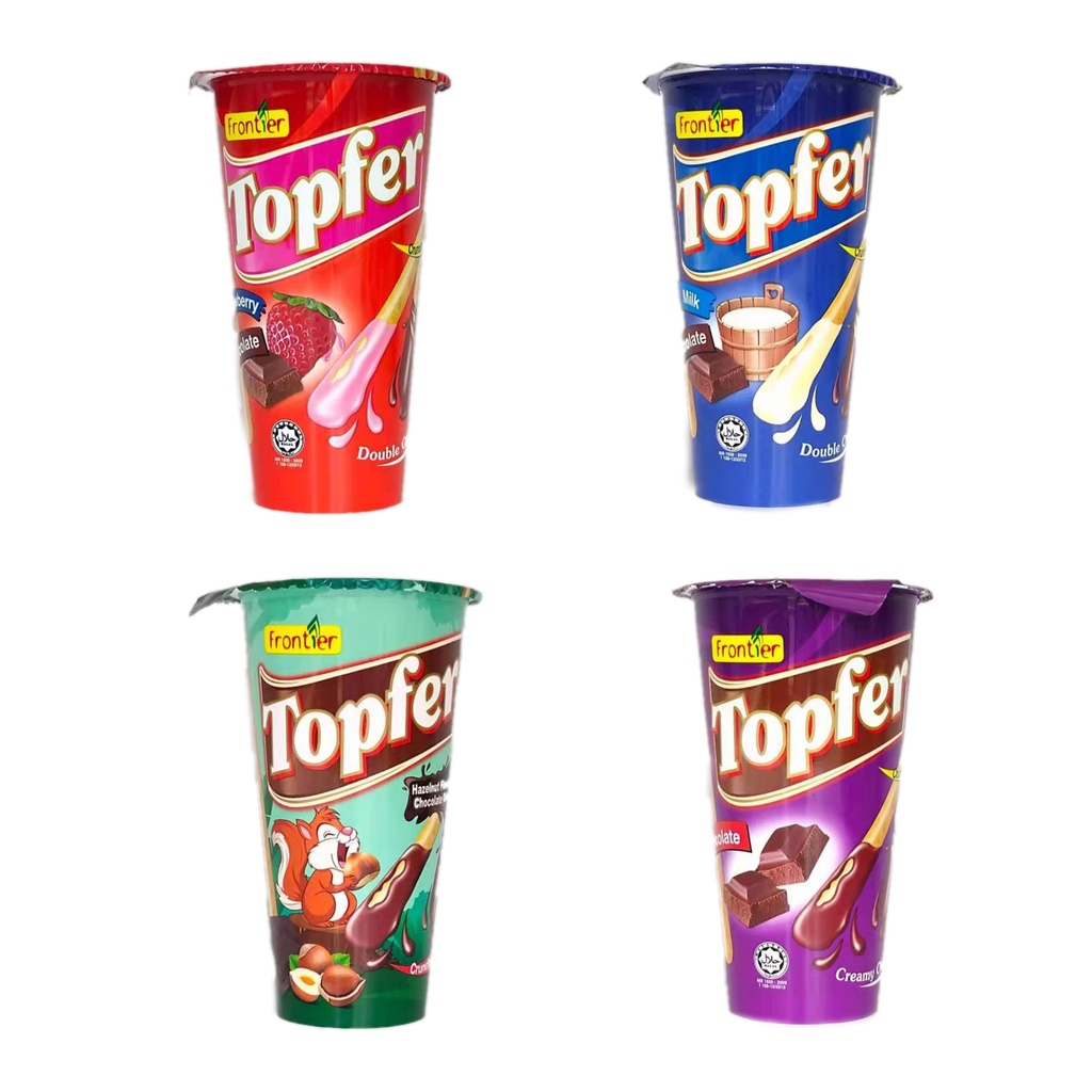 Frontier Topfer Chocolate Crunchy Sticks 40G | Shopee Malaysia