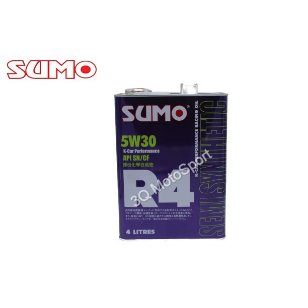 SUMO R4 5W-30 API SN/CF K-CAR PERFORMANCE SEMI SYNTHETIC ENGINE OIL (4 ...