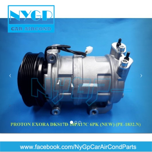 (NEW) PROTON EXORA DKS17D-10PA17C 6PK COMPRESSOR PE-1832.N ZEXEL ...