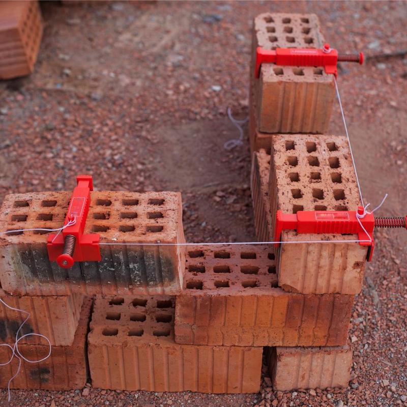 (Mlk Ex-Stock) 2pcs Brick Liner Runner Wire Drawer Plastic Bricklaying ...