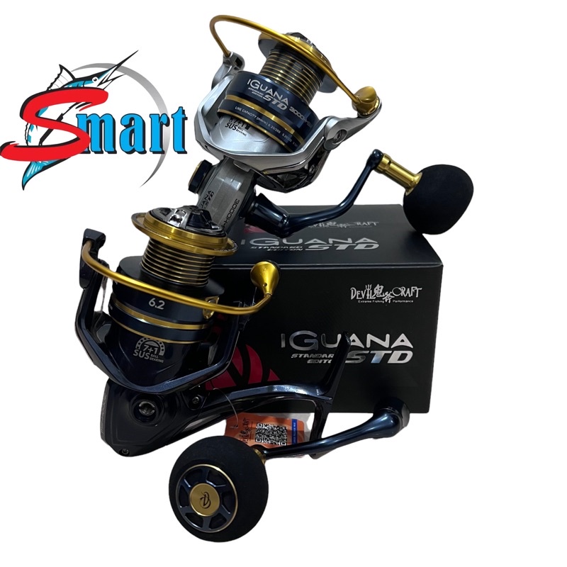 DEVIL CRAFT IGUANA STD SW EDITION FULL METAL BODY SPINNING REEL ...
