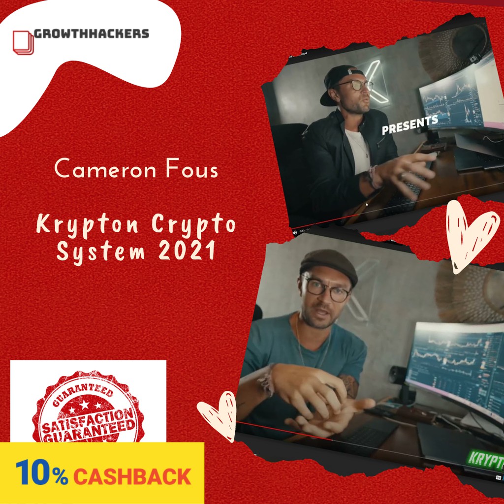 The Krypton Crypto System 2021 by Cameron Fous [Full Course] | Shopee ...