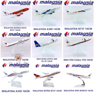 💥Ready Stock💥 Airplane Model Malaysia- Aircraft Model 16cm MAS Aircraft ...
