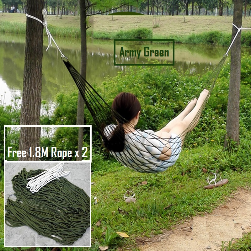 Buian Hammock Parachute Large Wide Camping Garden Portable Travel Cloth ...