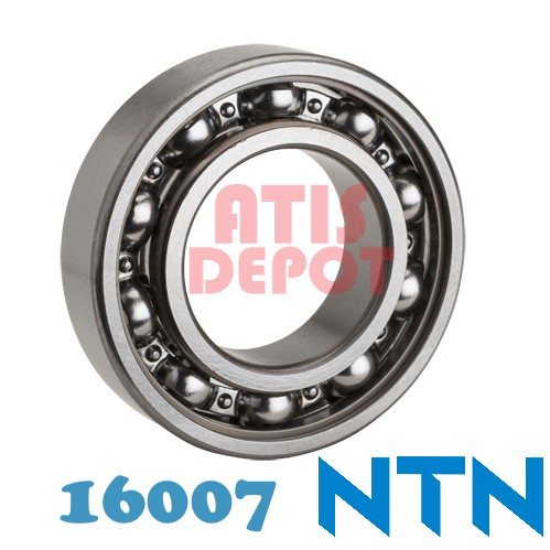 NTN 16007 ( 35 x 62 x 9 ) 100% AUTHENTIC Open Type Deep Groove Ball ...