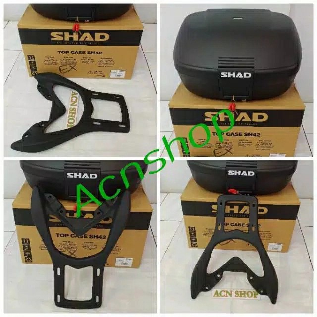 Shad SH42 BOX PACKAGE PLUS NMAX BOX BREKET - SH 42 SHAD BOX PLUS NMAX ...