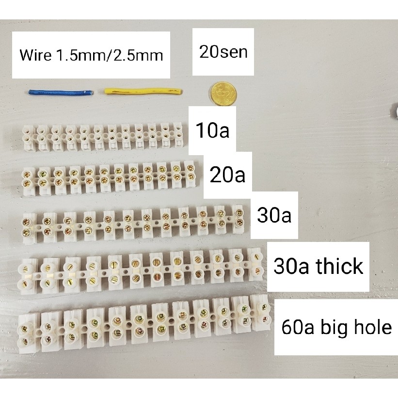 🔥Ready stock🔥Wire Connector wiring 10a,20a,30a,60a penyambung wayar ...