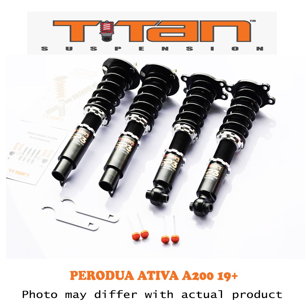 PERODUA ATIVA A200 19+ - TITAN ADJUSTABLE SUSPENSION | Shopee Malaysia