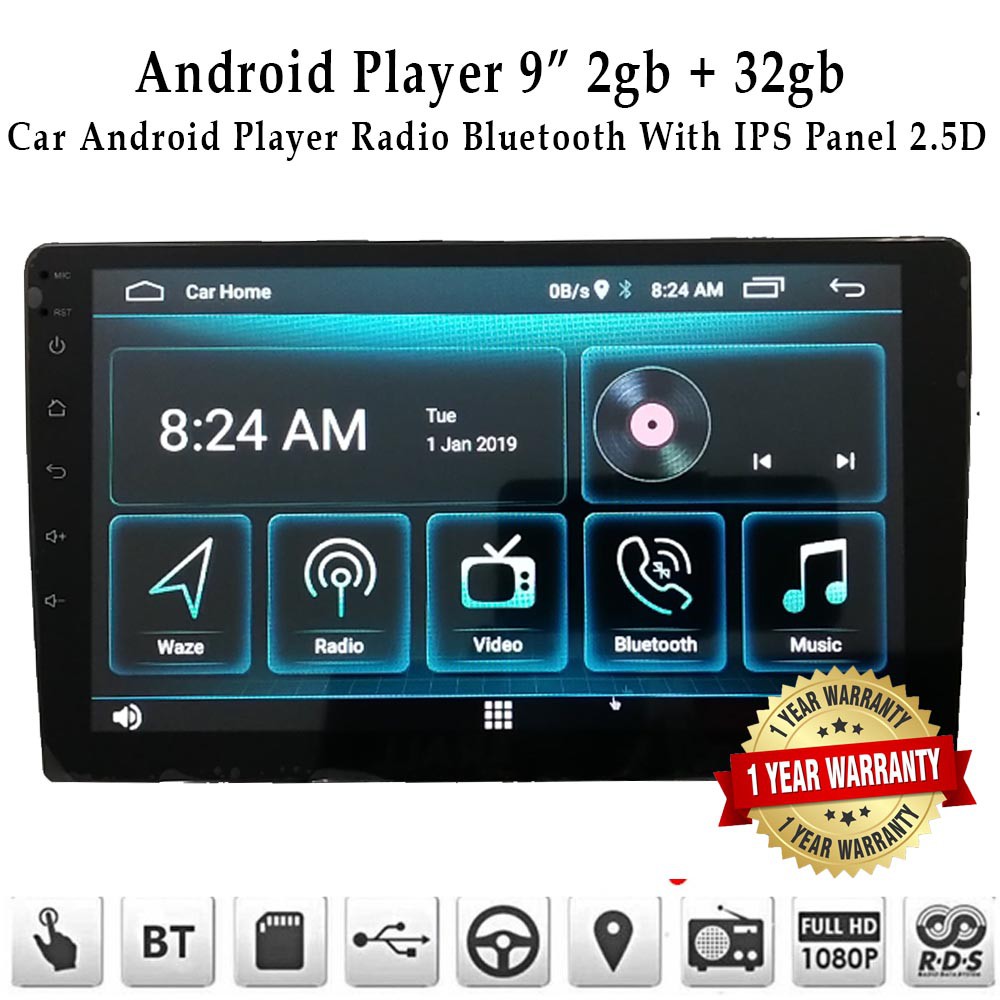 [Installation Available] 9 Inch Android Car Android Player Radio Player ...
