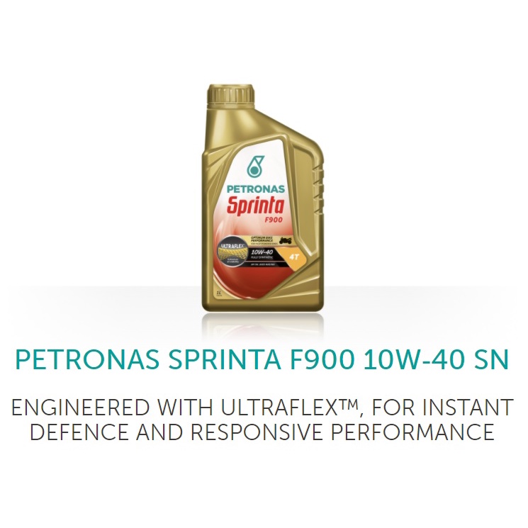 PETRONAS SPRINTA ITALY F900 10W-40 4T ENGINE OIL Motorcycle 1L FULLY ...