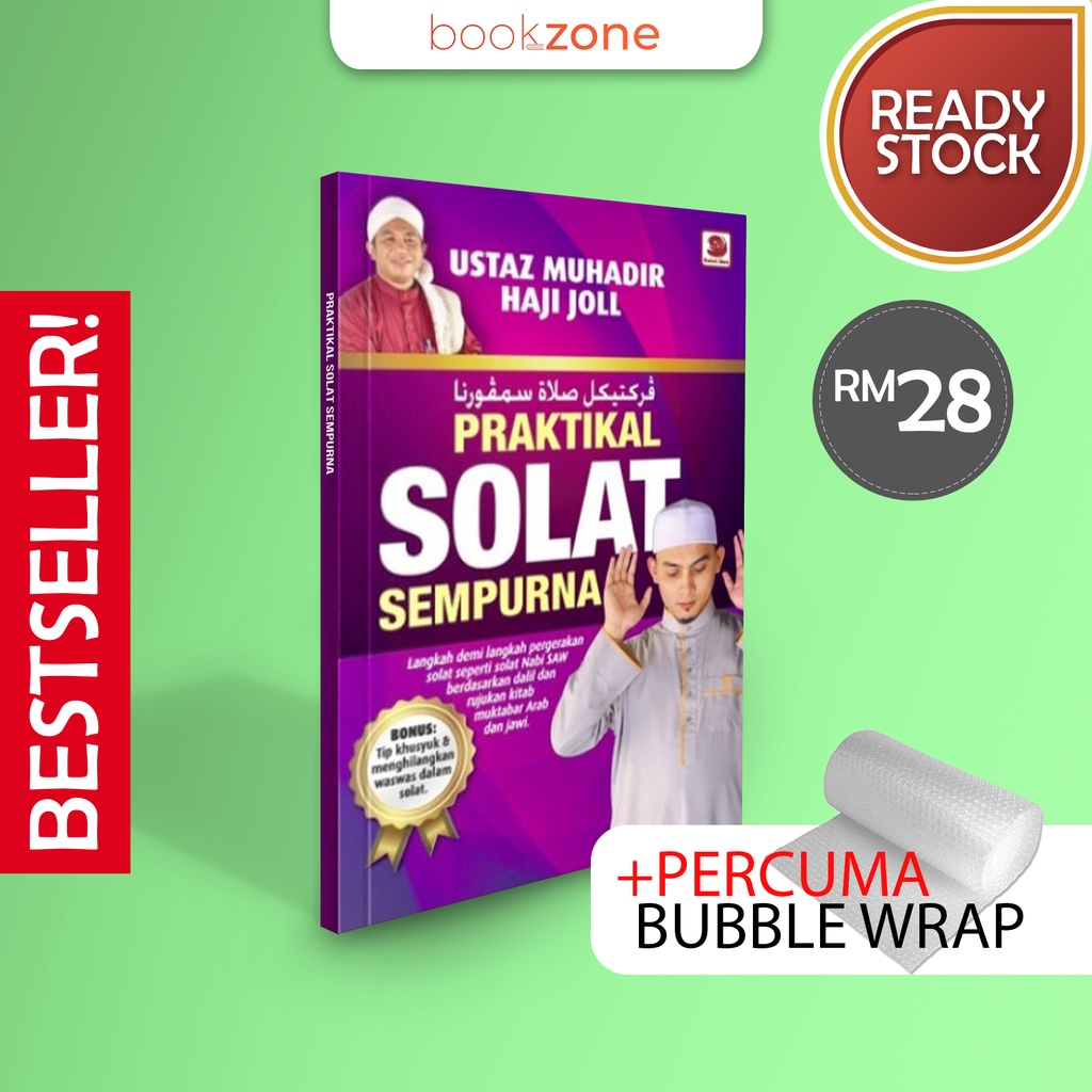 [ 100% Original Galeri Ilmu ] Praktikal Solat Sempurna oleh Ustaz Muhadir Haji Joll Buku Solat ...