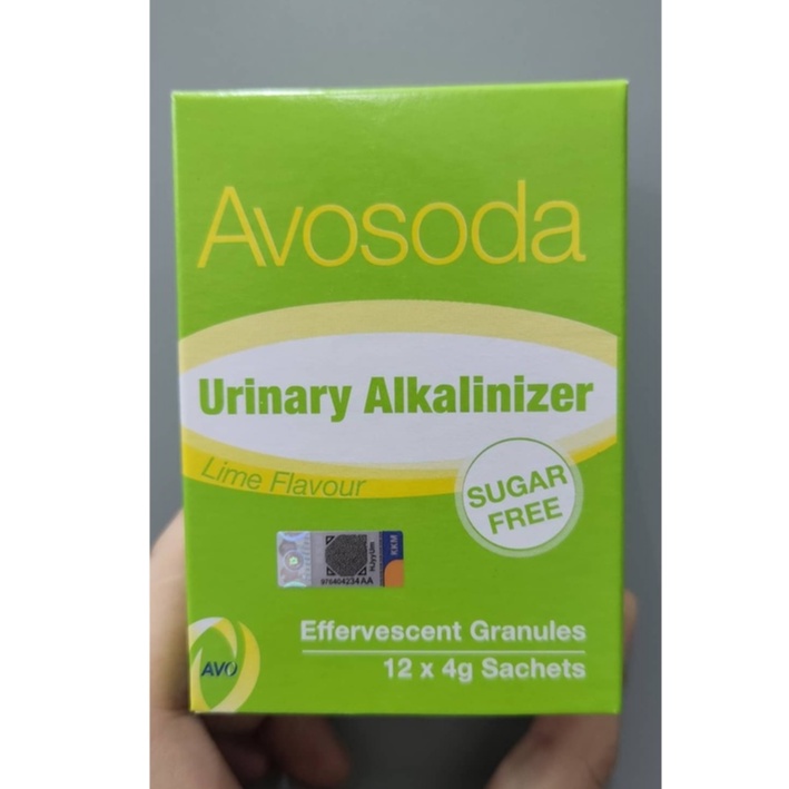 AVOSODA URINARY ALKALINIZER (12'S x4G) SACHETS | Shopee Malaysia