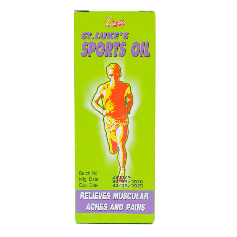St.luke's Sport Oil 60ML "Minyak Sukan St. Luke's" 60ML (Minyak Kuda ...