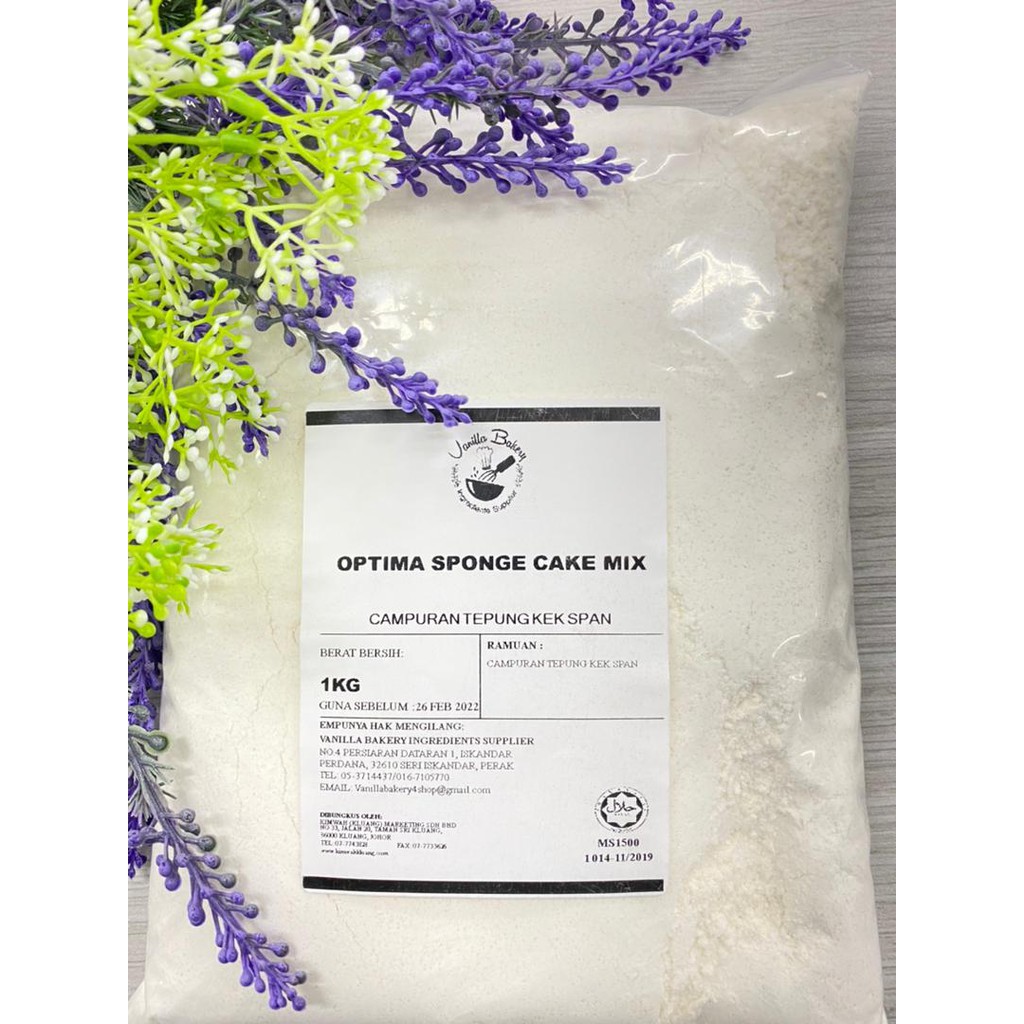 HIGH QUALITY CHOCOLATE/OPTIMA SPONGE CAKE MIX 1KG/500G | Shopee Malaysia