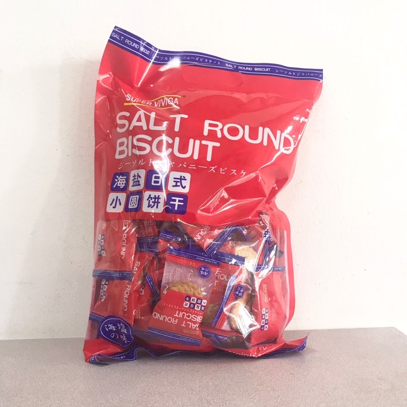 Salt round biscuit 230g | Shopee Malaysia
