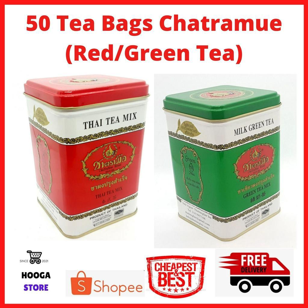 (🔥TERMURAH HARI INI!🔥) Original Can Red Tea / Green Tea Chatramue / Teh ...