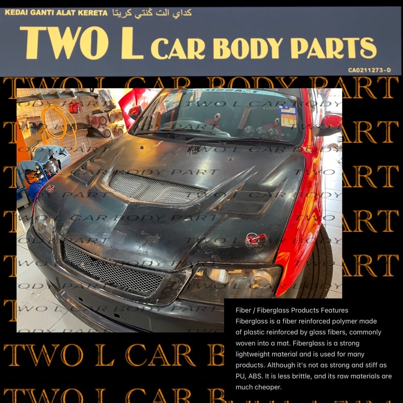 WAJA EVO9 BONNET FIBRE BODYKIT | Shopee Malaysia